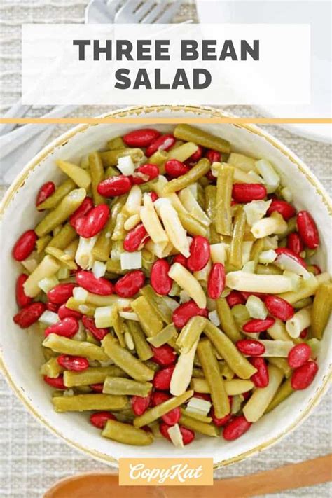 Classic Three Bean Salad Recipe
