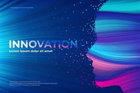 Innovation Theme Disintegration Effect 1220864 Vector Art At Vecteezy