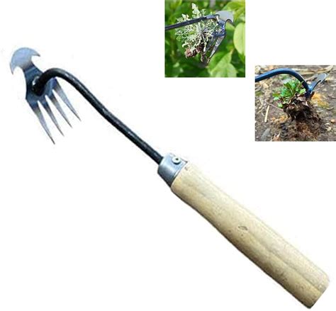 Xerdsx New Artifact Uprooting Weeding Tool Hand Weeder Tool Manganese