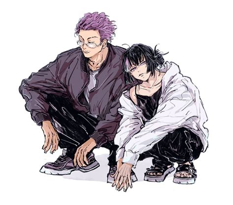 Hakari Kinji And Hoshi Kirara Jujutsu Kaisen Drawn By Neuchimonai Danbooru