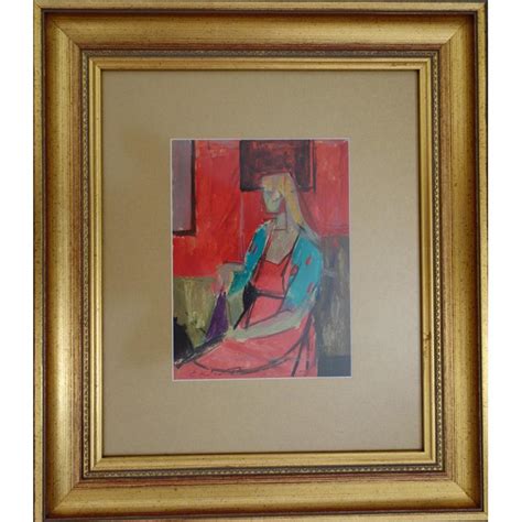 Sold At Auction Jan Ekiert Jan Ekiert Sitting Woman