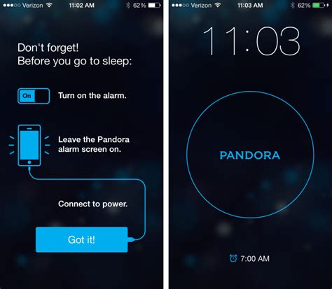 Pandora for iOS Now Comes with Its Very Own Alarm Clock