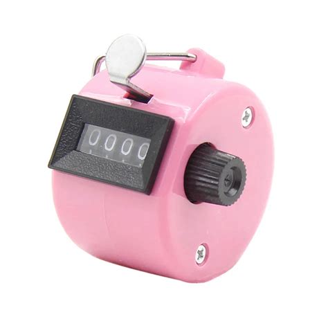 Mini Mechanical Digital Hand Tally Counter Digit Number Hand Held