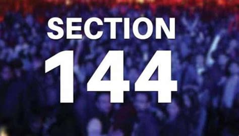 Section 144 Imposed In Rawalpindi And Attock For Seven Day Daily Ausaf