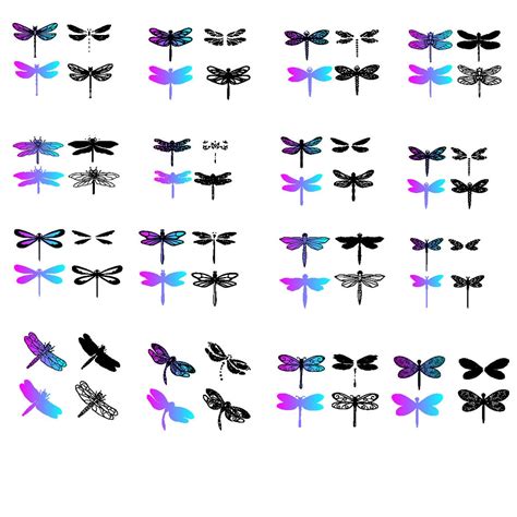 Dragonfly Svg Dragonfly Bundle Svg Files Dragonfly Svg Etsy