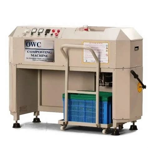 Mild Steel Semi Automatic Organic Waste Composter High Quality