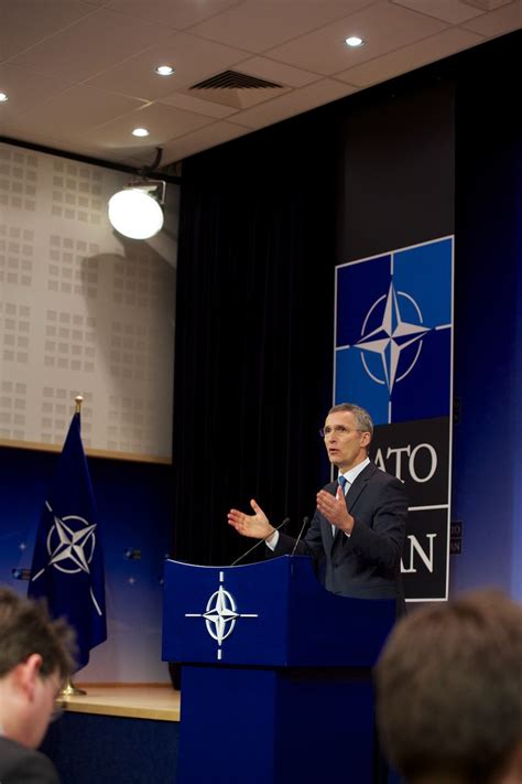 Nato Photo Gallery Secretary Generals Pre Ministerial Press