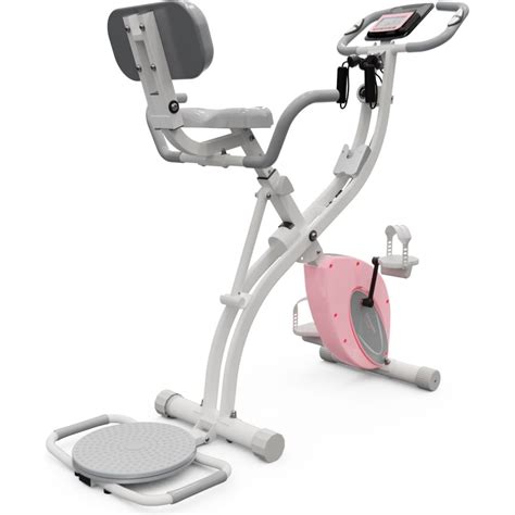 Велотренажер DFC X-Bike DavCreator Max PRO, бело-розовый DV995019C02 ...