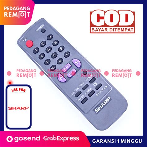 Remot Remote Tv Sharp Tabung G Sa Lazada Indonesia