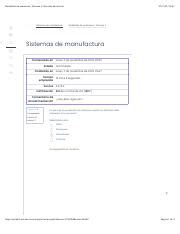 Modalidad de exámenes Semana 2 SISTEMAS DE MANUFACTURA pdf