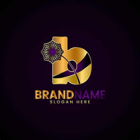 Luxury Initial Letter B Logo Design For Company Boutique Business