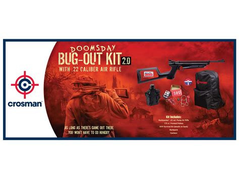 Crosman Doomsday Bug Out Air Rifle Kit 2 0 Pyramyd Air