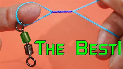 The Strongest Knot For Tying The Swivel The BEST KNOTS FOR FISHING