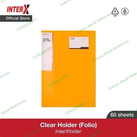 Jual Map Clear Holder Map Dokumen Folio Lembar Sheets Folder One
