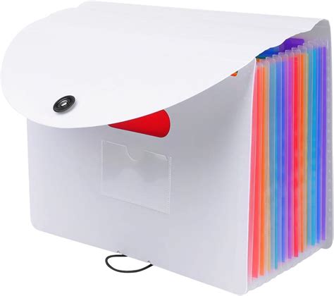 Tragbox File Organiser Box Pockets Document India Ubuy