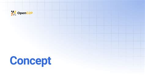 Concept Openg2p Docs
