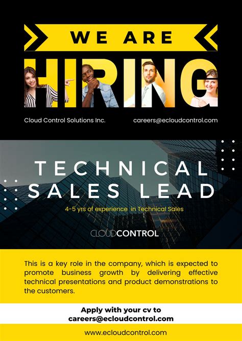 Cloudcontrol On Linkedin Sales Hiring Careers Share Cv