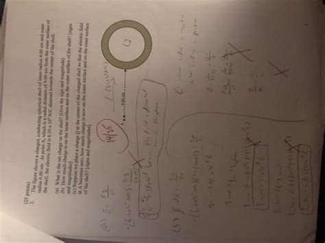solved 25 points 3 the figure shows a charged conducting