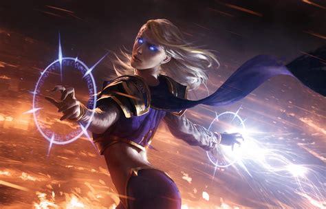 Hearthstone Jaina Proudmoore By Mathias Verhasselt Rimaginarywizards