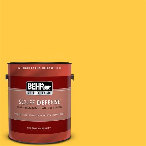 Behr Ultra 1 Gal P290 6 English Daisy Extra Durable Flat Interior