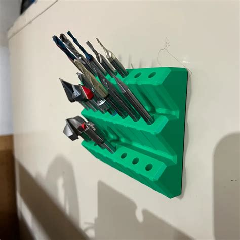 Cnc Bit Holder By Warrior Made Designs Makerworld