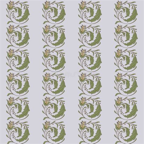 Color Pattern Floral Curl Stock Vector Illustration Of Feminine 93325020