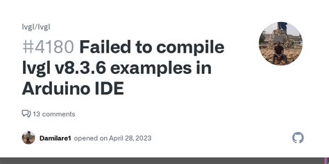 Failed To Compile Lvgl V836 Examples In Arduino Ide · Issue 4180