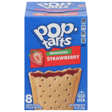 Pop Tarts Toaster Pastries Unfrosted Strawberry King Kullen