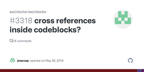 Cross References Inside Codeblocks · Issue 3318 · Asciidoctor