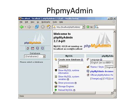 Ppt Intro To Apache Mysql And Php And Freely Available Hackable