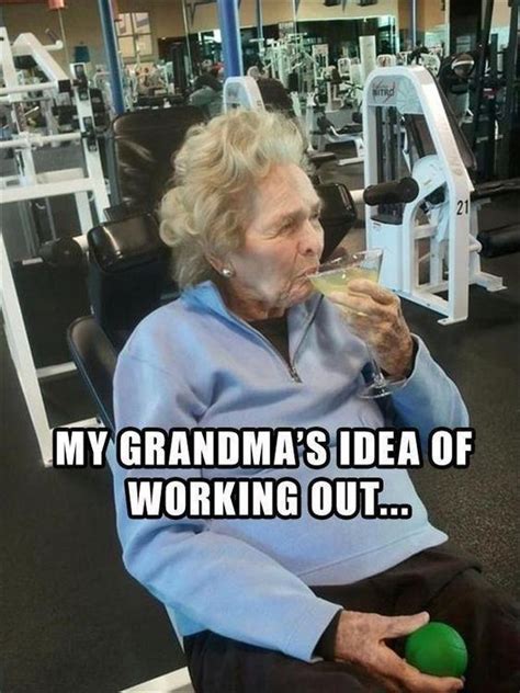 Pin By Assisted Living On Funny Old People Memes Workout Humor Gym