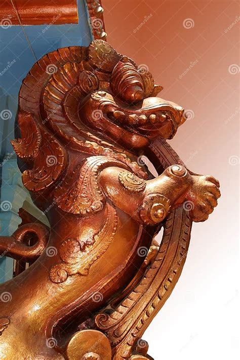 Traditional Statues Of Gods And Goddesses In The Hindu Temple Stock