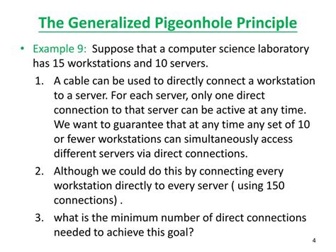 PPT 5 2 The Pigeonhole Principle PowerPoint Presentation Free
