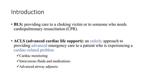 Advanced Cardiovascular Life Support Acls Pptx