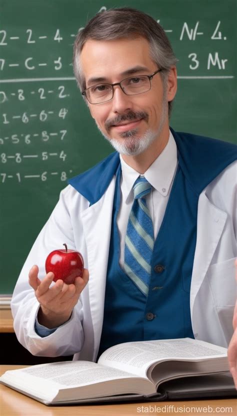 Mr Teacher S Science Lesson Stable Diffusion Online