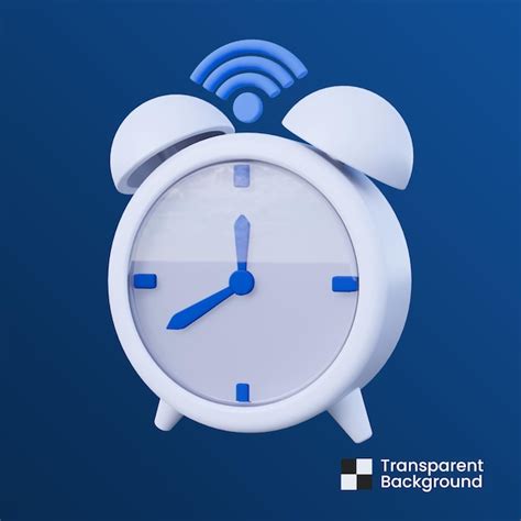Premium Psd Smart Clock 3d Icon