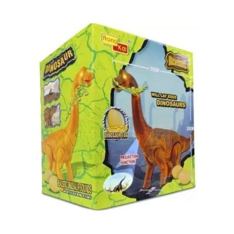 Dinossauro Anda Bota Ovo Som Luz Movimento Projetor em Promoção na Americanas