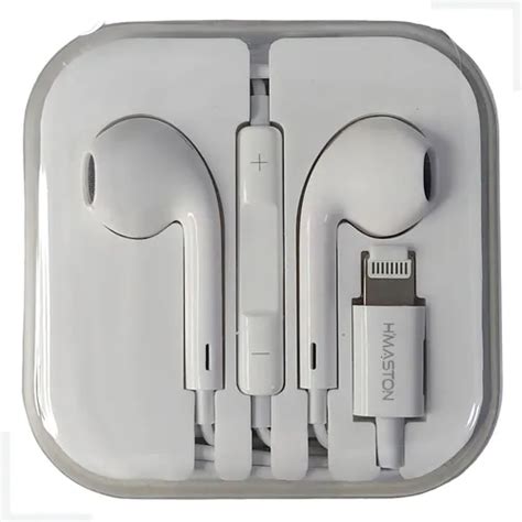 Fone De Ouvido P IPhone Entrada Ios Hmaston Ej 82 Objetiva Cor Branco