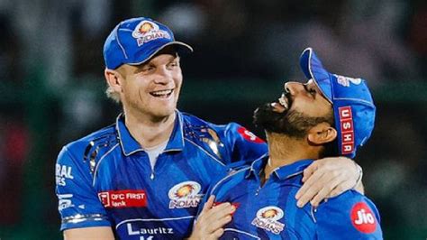 Ipl 2025 मुंबई इंडियंस ने राजस्थान को प्लेऑफ से किया बाहर प्वाइंट्स टेबल पर नंबर वन पर पहुंची