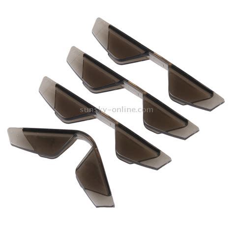 3r 3r 2107 4 Pcs 고무 자동차 사이드 도어 가장자리 무료 벤딩 보호 가드 커버 트림 스티커 커피