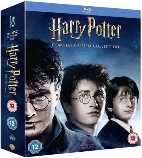 HARRY POTTER COMPLETE Film Collection Blu Ray Boxset Disc Region Free EUR PicClick FR