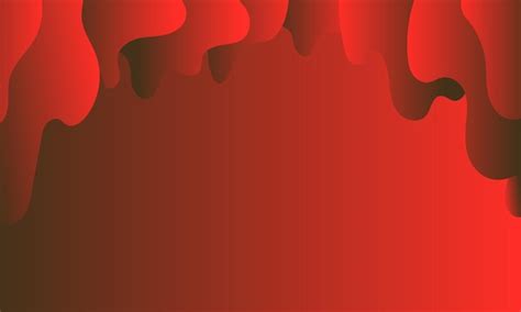 Premium Vector Abstract Background With Flowing Drops Of Red Colors