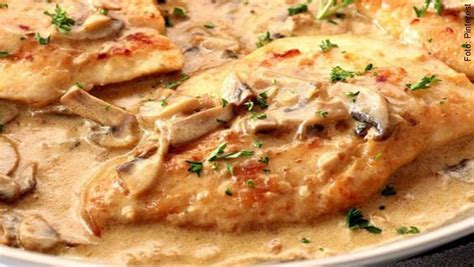 Receta de pollo con champiñones para chuparse los dedos Candela