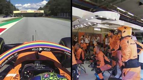 Lando Norris Gets A Podium But With Titanic Music Youtube