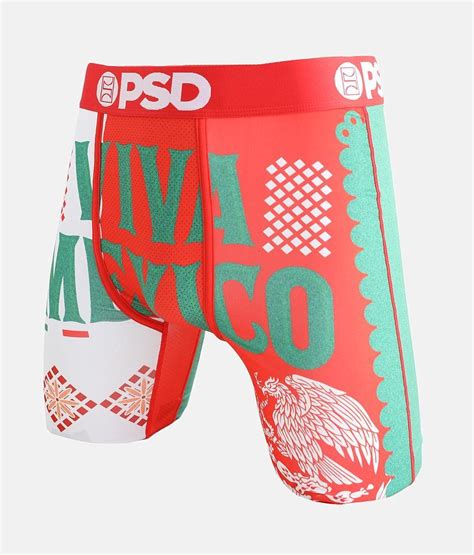 Psd Viva Mexico Stretch Boxer Briefs Mens Boxers In Multi Buckle