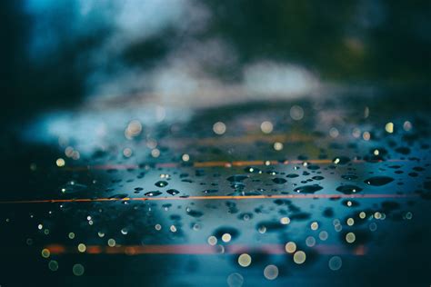 Raindrop Rain Blur And Blurred 4k HD Wallpaper