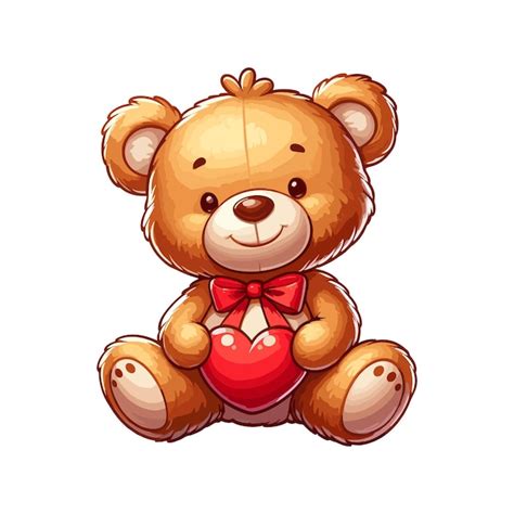 Premium Vector Teddy Bear Vector Illustration