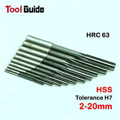 Mm Mm Straight Shank Reamer Hss H Machine High Speed Steel Parallel Flute Ebay