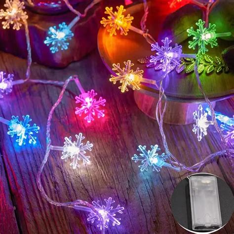 Xmas Snowflake LED Light Decora O Guirlanda Pendurada Em Casa Decora O