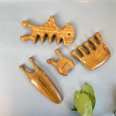 Tanmucare Sandalwood Massage Tools And Combs Buy Now